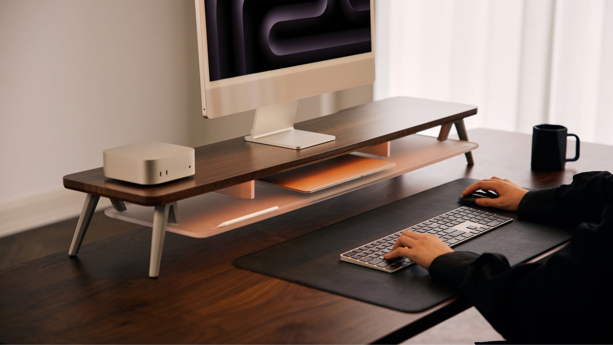 Stylish & Functional Monitor Risers for Modern Workspaces – FENGE