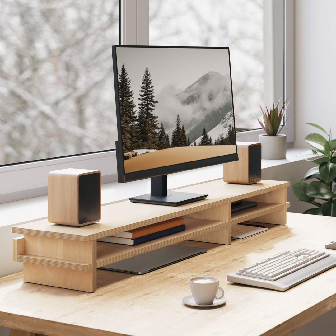 FENGE | Designer Monitor Risers for Modern Spaces